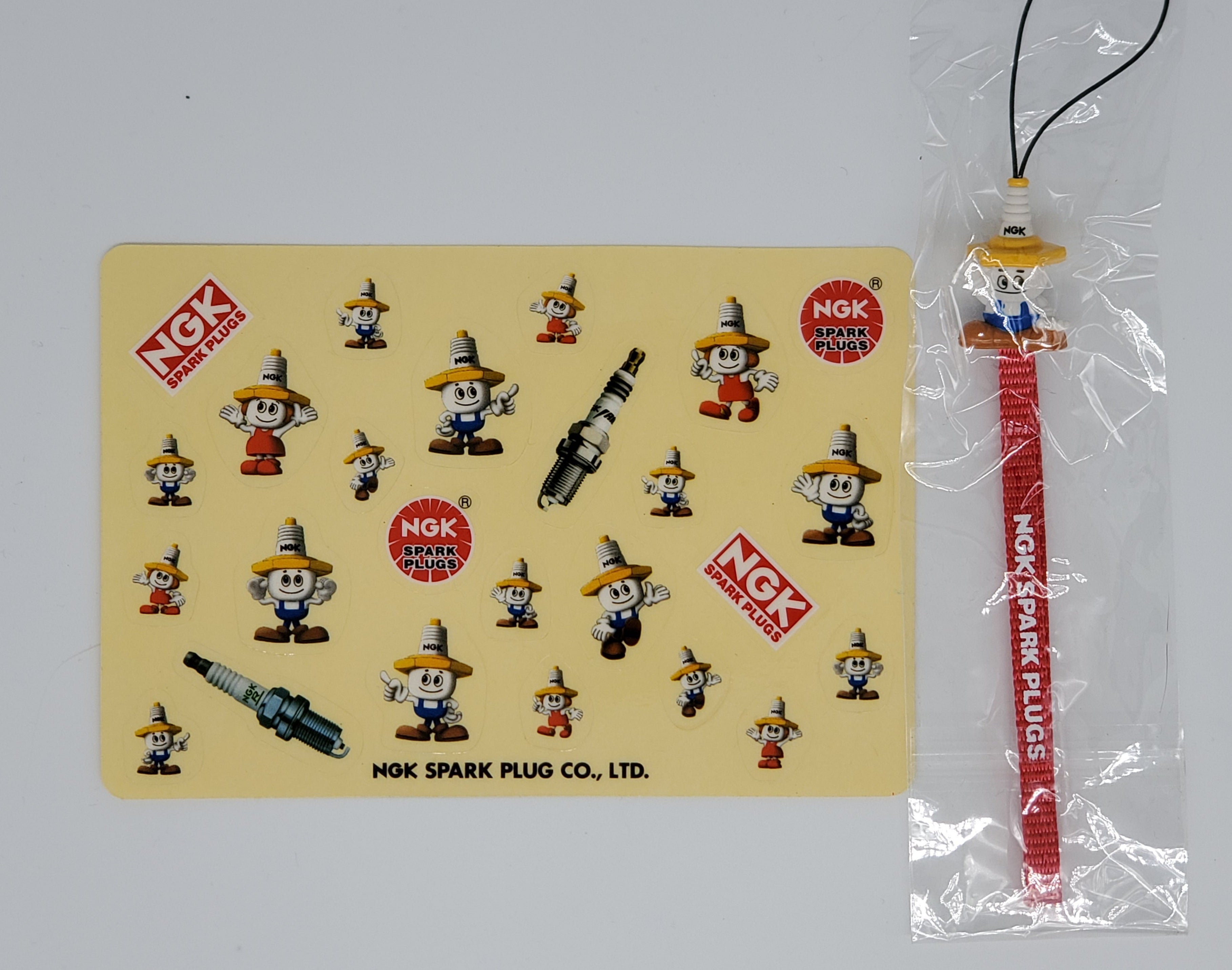NGK sticker and lanyard set – Sakura Road
